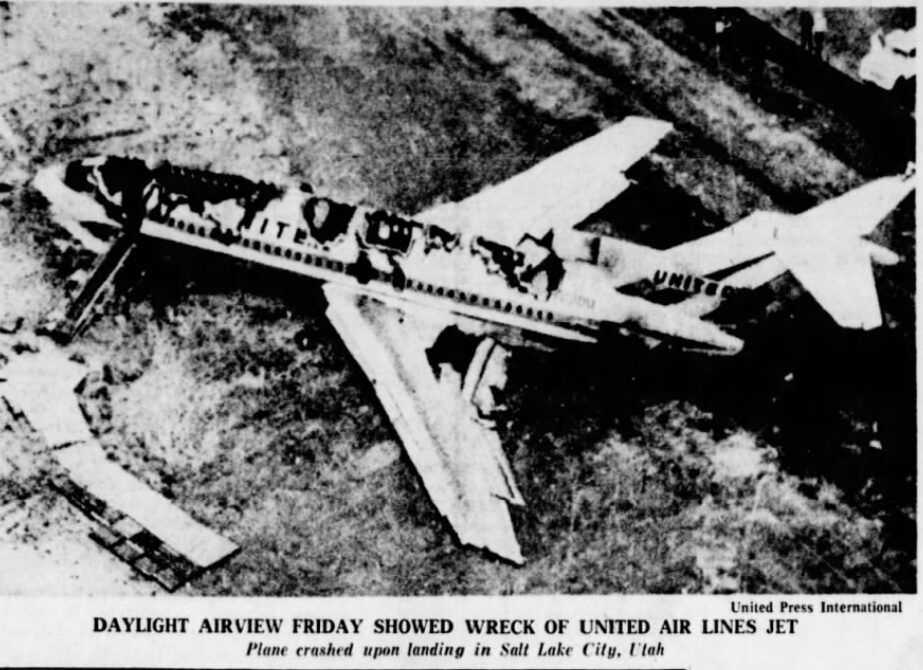 United Airlines Flight 227 Crash: The Disaster at SLC - The Dead History