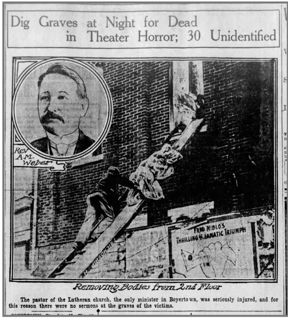 Rhoads Opera House Fire: Ghosts of Grief - The Dead History