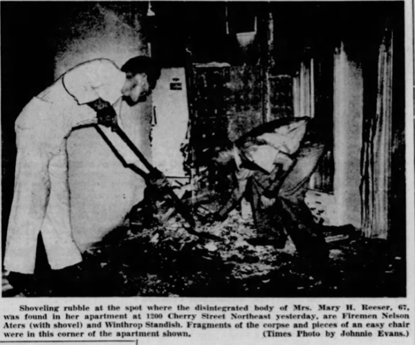 Mary Reeser: Spontaneous Combustion Case - The Dead History