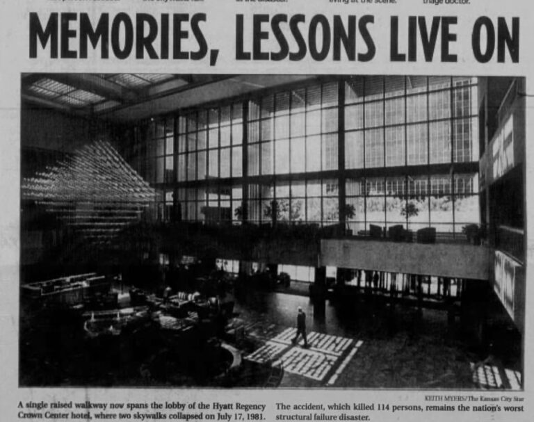 The Hyatt Regency Skywalk Collapse - The Dead History